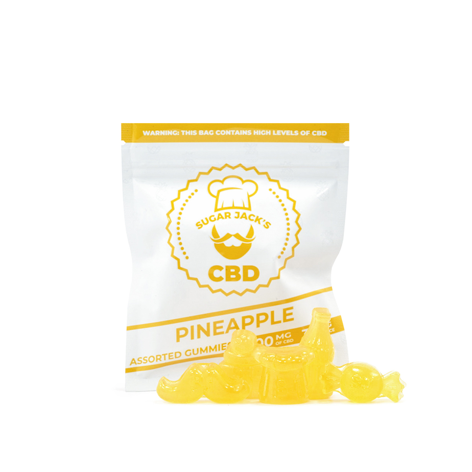 Sugar Jack's Pineapple Gummies | Buy Edibles Online | Green Society