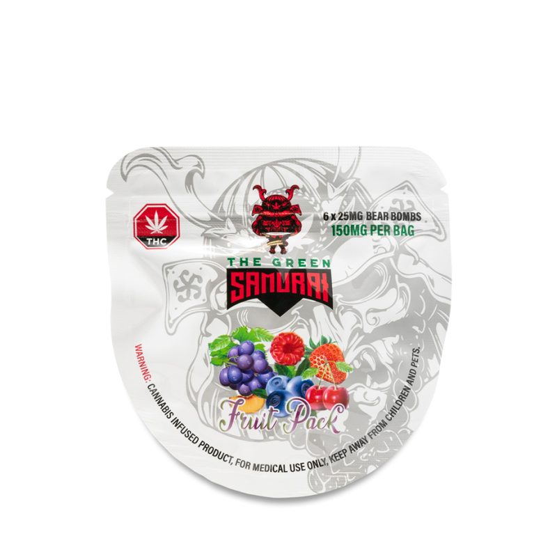 The Green Samurai Fruit Pack Gummies | Buy Edibles Online | Green Society