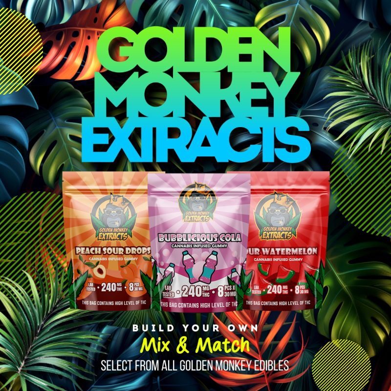 Golden Monkey Extracts Edibles Bundle | Buy Edibles Online | Green Society