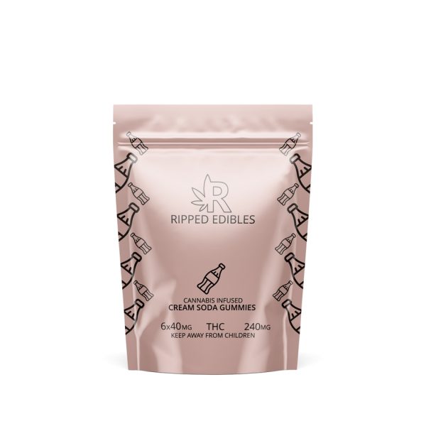Ripped Edibles THC Cream Soda Gummies | Buy Edibles Online | Green Society