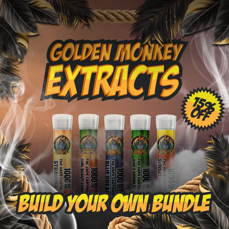 Golden Monkey Extracts Cart Bundle | Buy Weed Online | Green Society