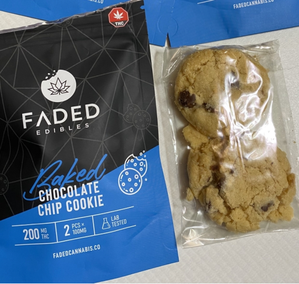 Faded Cannabis Co. THC Cookies | Buy Edibles Online | Green Society